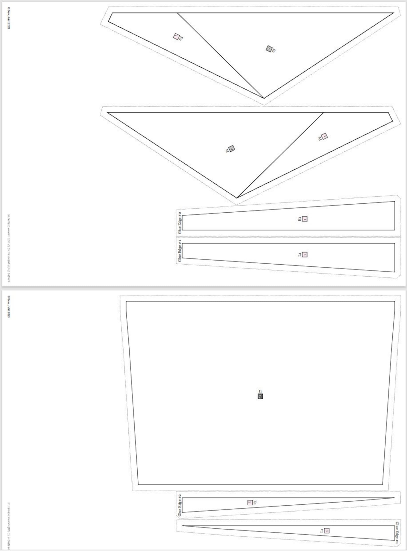 Cheongsam / Qipao Quilt Block FPP - Printable PDF Pattern (version 1 ...