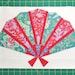 Folding Fan Quilt Block FPP (foundation Paper Piecing) - Printable PDF ...