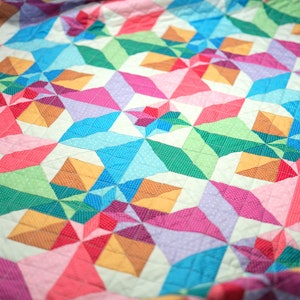 Sparkling Crystal Quilt - FPP Pattern and Tutorial With Pictorial ...