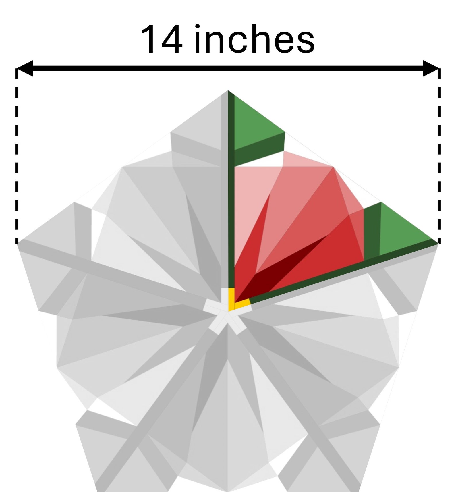 Hibiscus Flower Quilt Block FPP foundation Paper Piecing Printable PDF ...