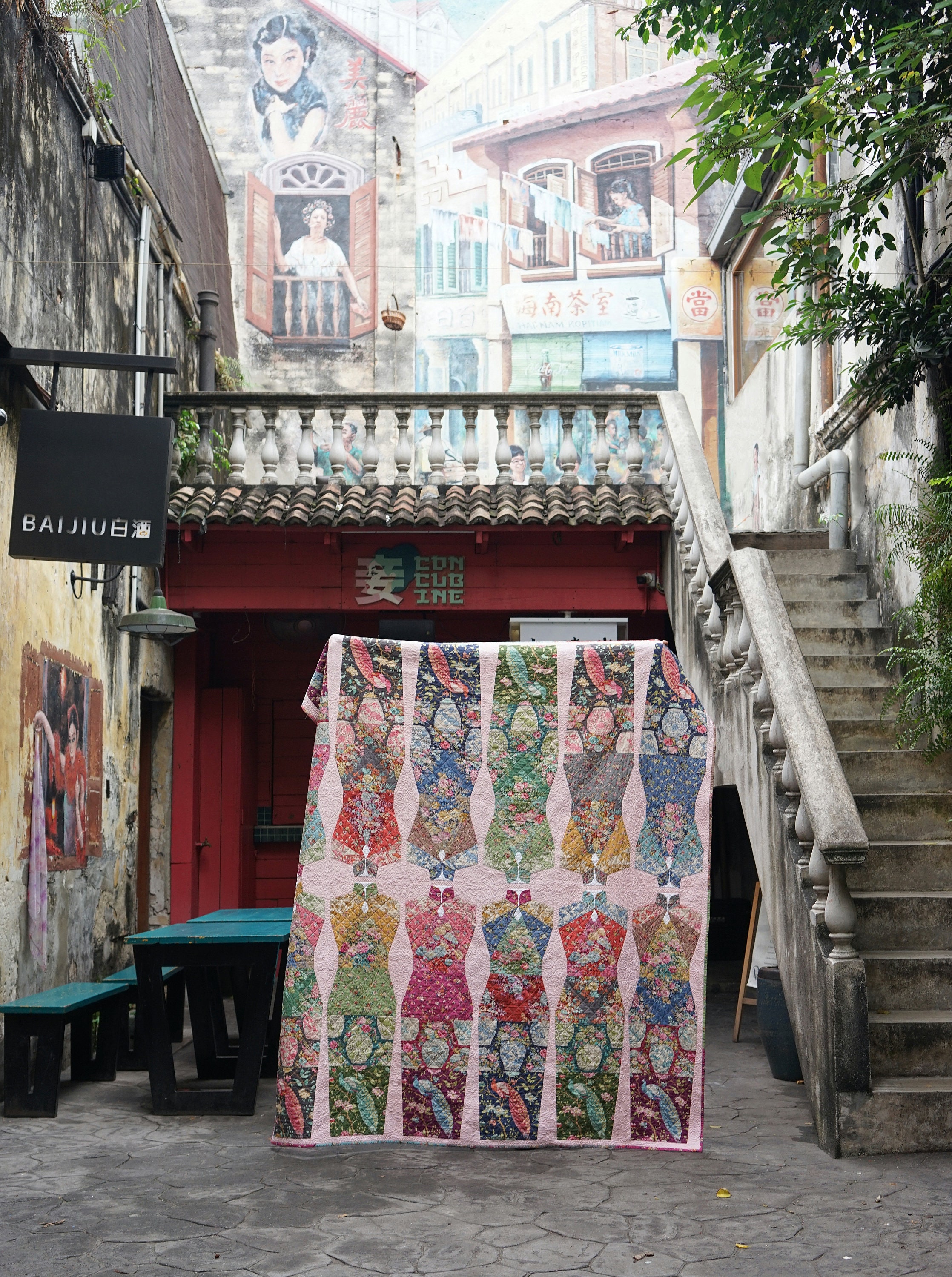 Cheongsam / Qipao Quilt Block FPP Printable PDF Pattern version 1 - Etsy