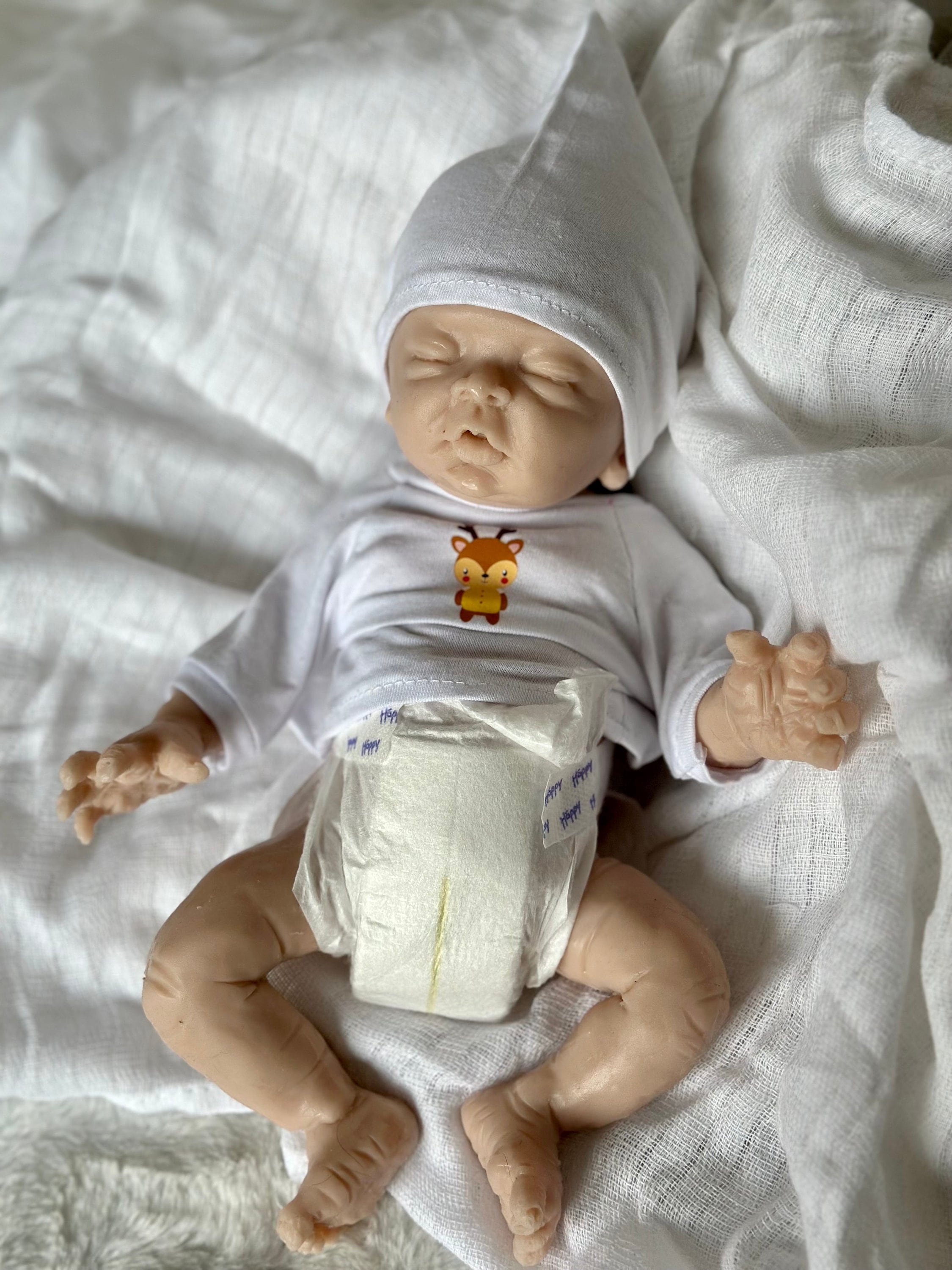 Andrew Boy Blank Unpainted Kit Fullbody Silicone Baby Doll Reborn Ecoflex Platinum 20 Sculpted ...