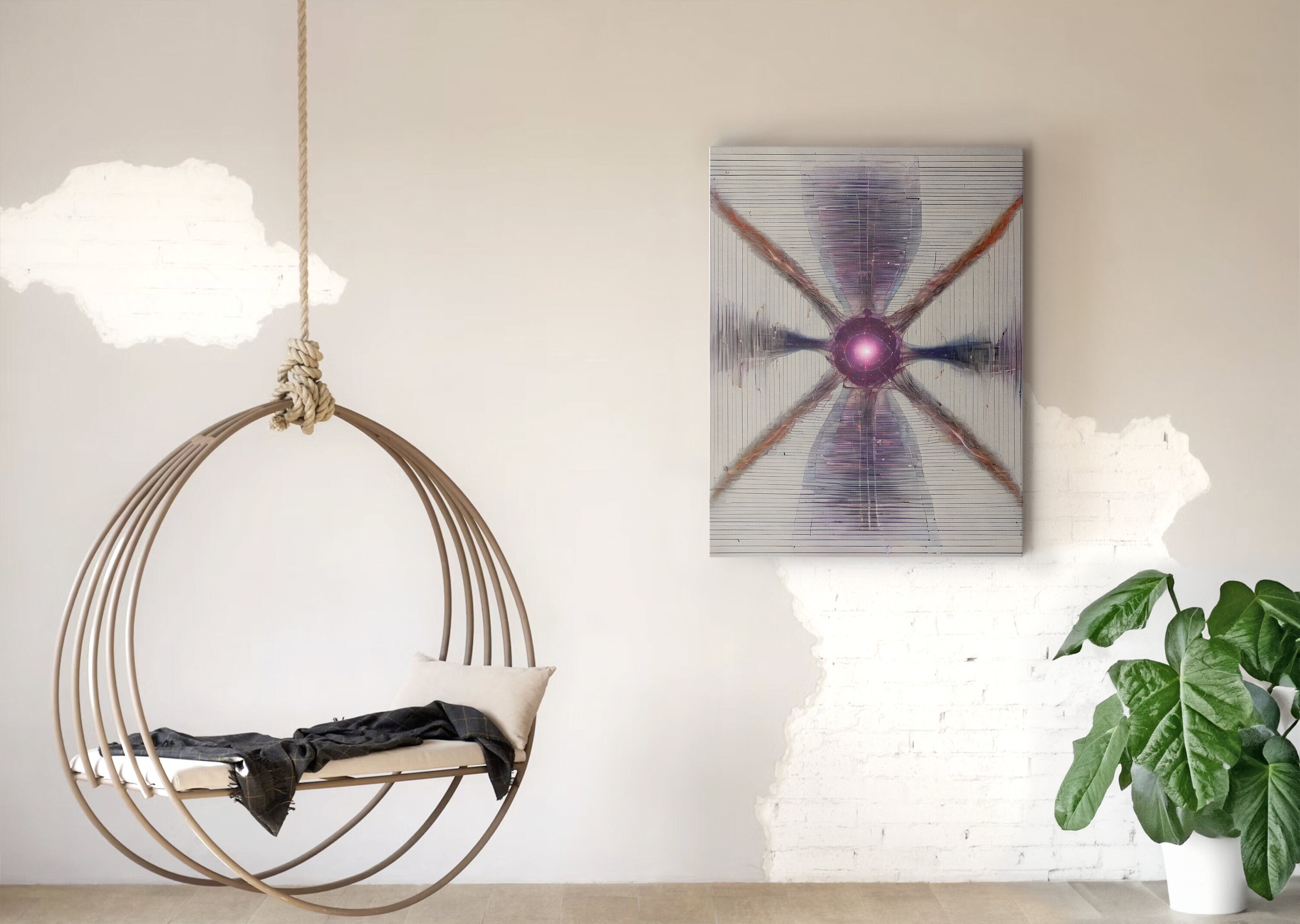 Earth's Natural Frequency Visualized: Stunning Canvas Print for ...