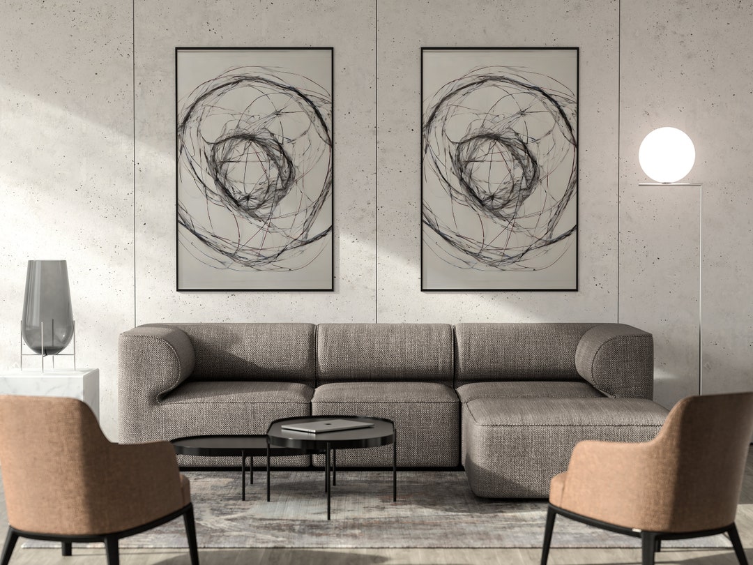 String Theory Visualized: Stunning Canvas Print of Quantum - Etsy