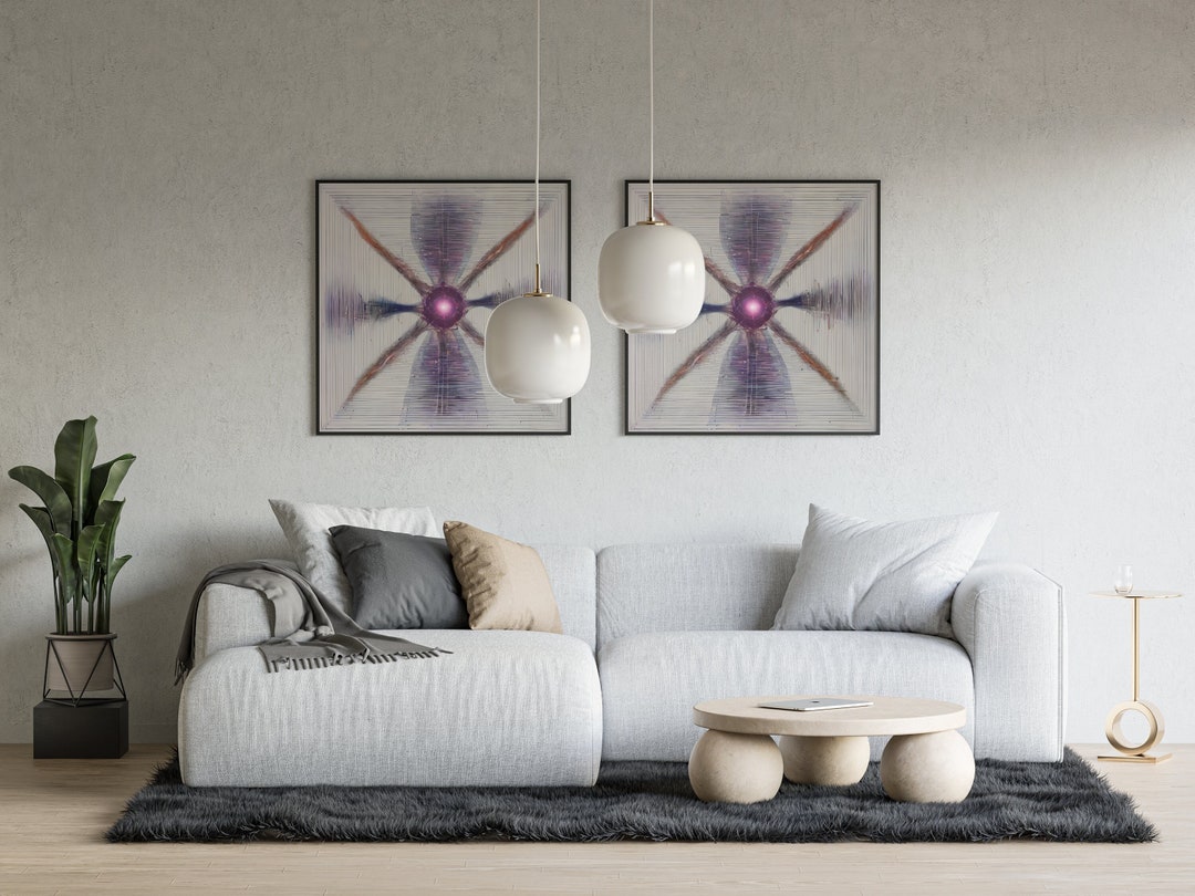 Earth's Natural Frequency Visualized: Stunning Canvas Print for ...