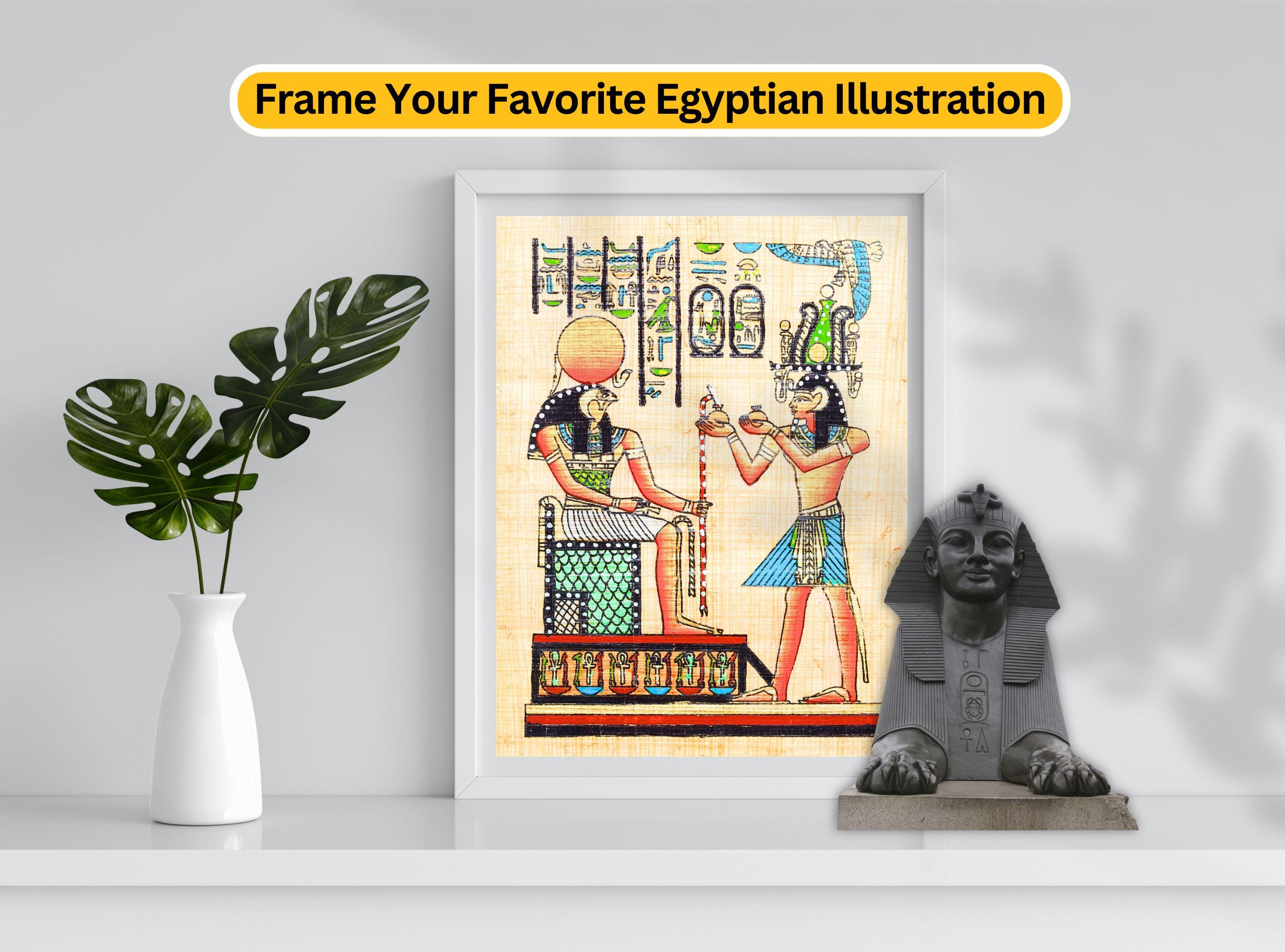 Páginas para colorear del Antiguo Egipto 55 imágenes egipcias Hojas ...