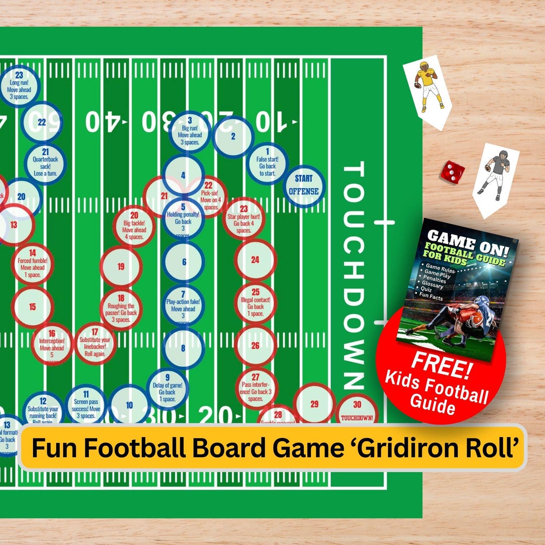 Football Game for Kids - Fun Football Sports Table Game, Birthday Party ...