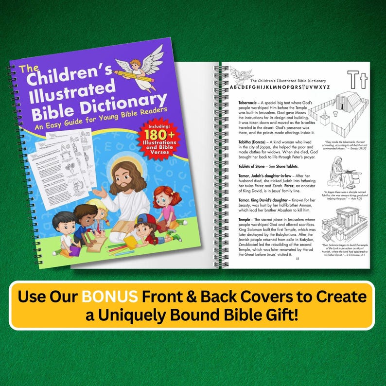 Bible Study Tool for Kids Printable, Illustrated Children’s Bible ...