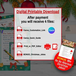 Letter to Santa & Letter From Santa Kit - Santa Stationary Templates ...