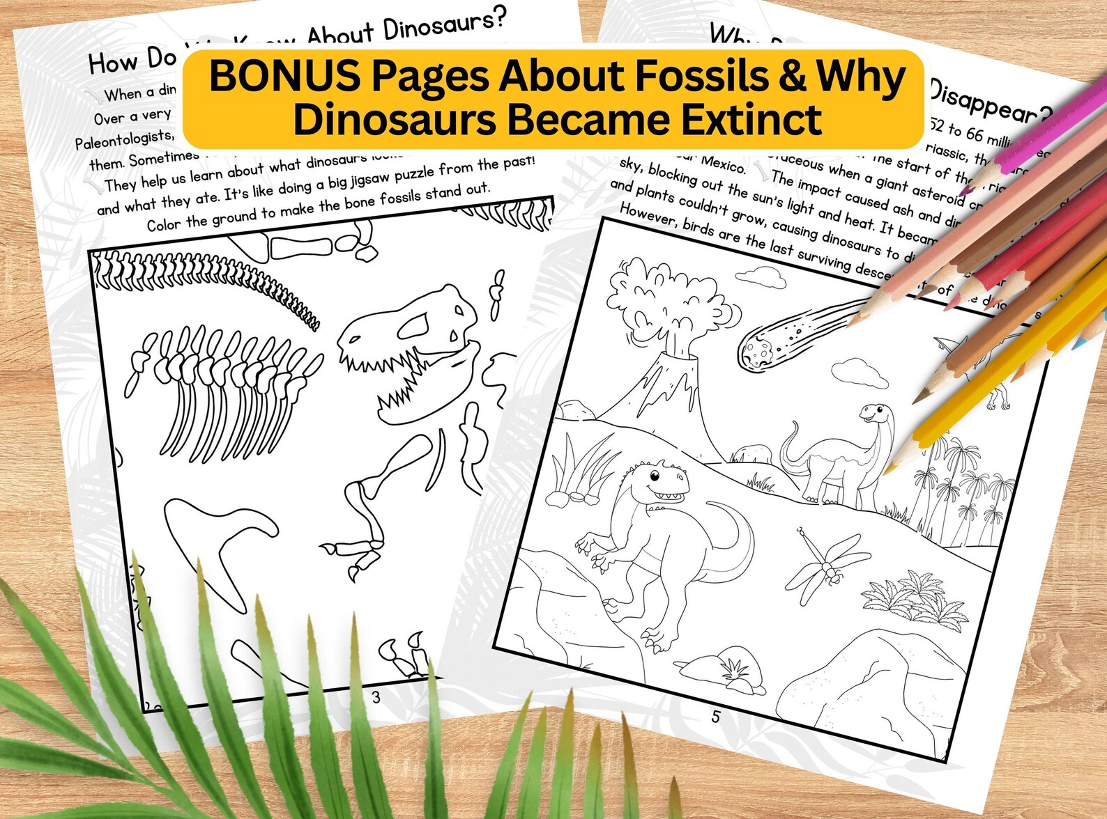 Dinosaur Coloring Pages for Kids - Printable T-rex, Triceratops ...