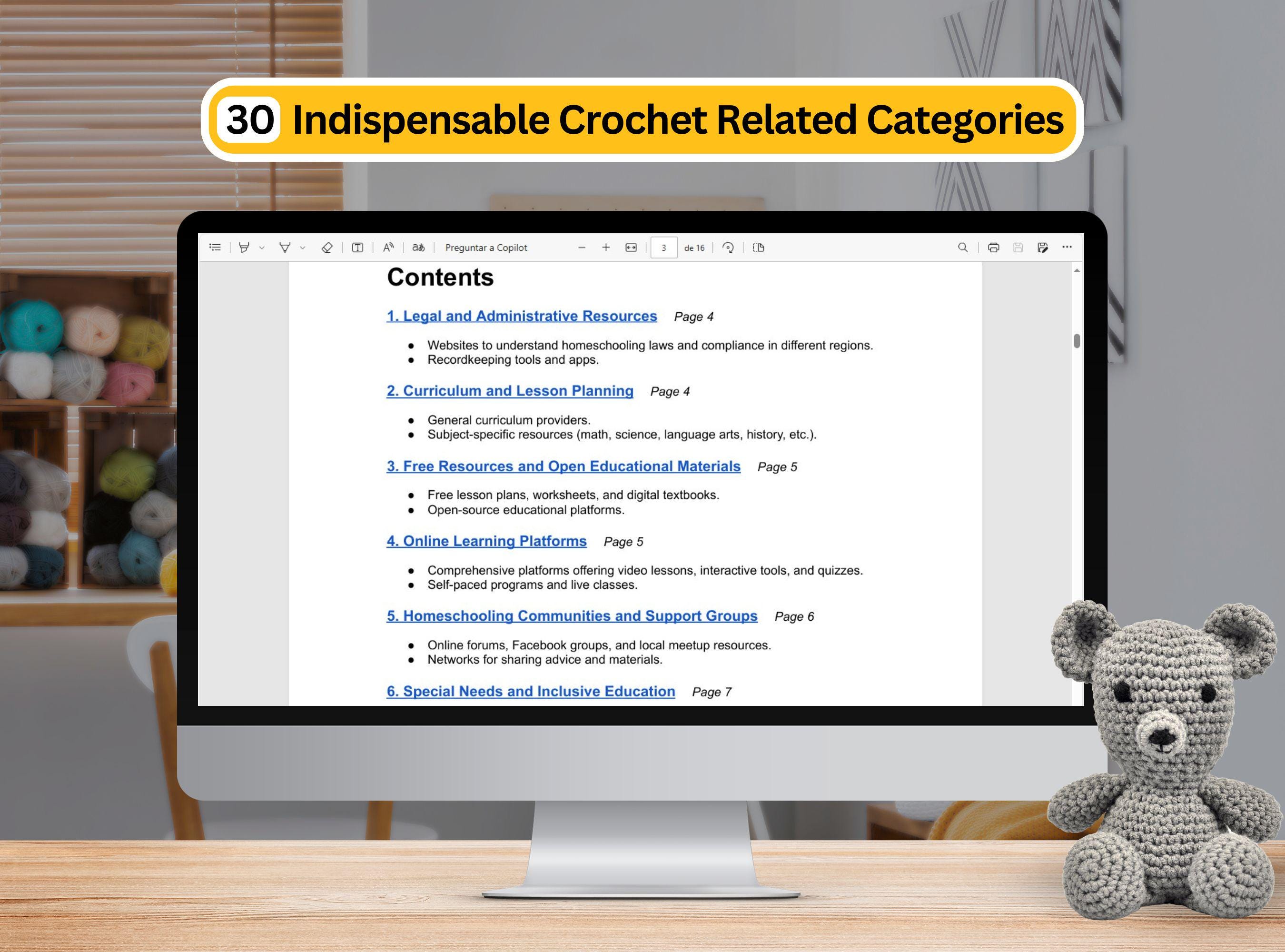Crochet Guide 100+ Webpage Resources, Ideas, Projects, Learn to Crochet ...