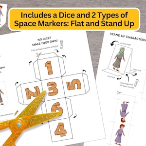 Bible Printable Game for Kids - Moses and the Exodus Board Game - Fun ...