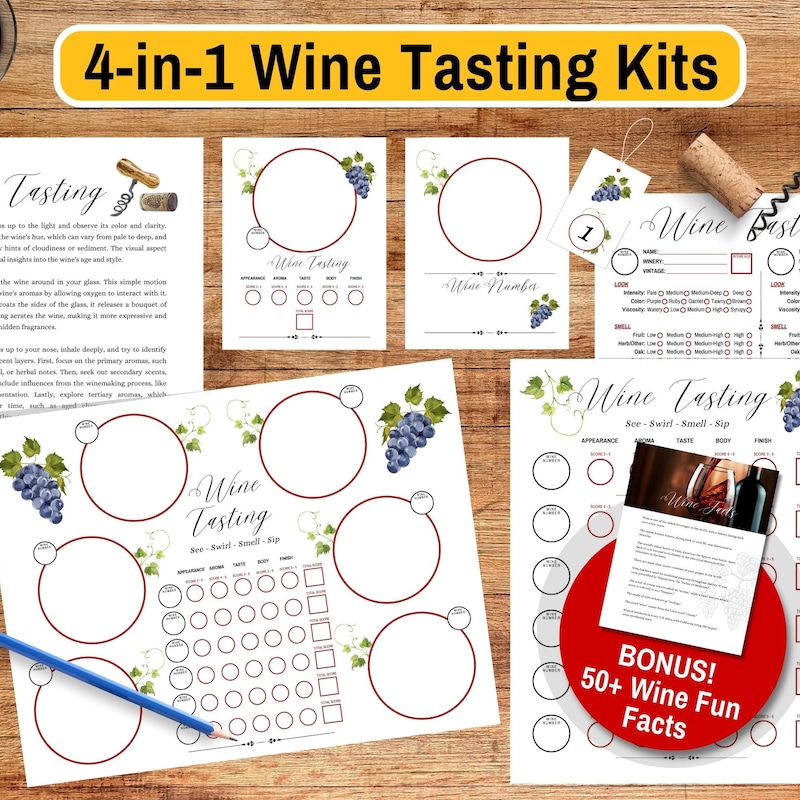 Wine Tasting - Etsy