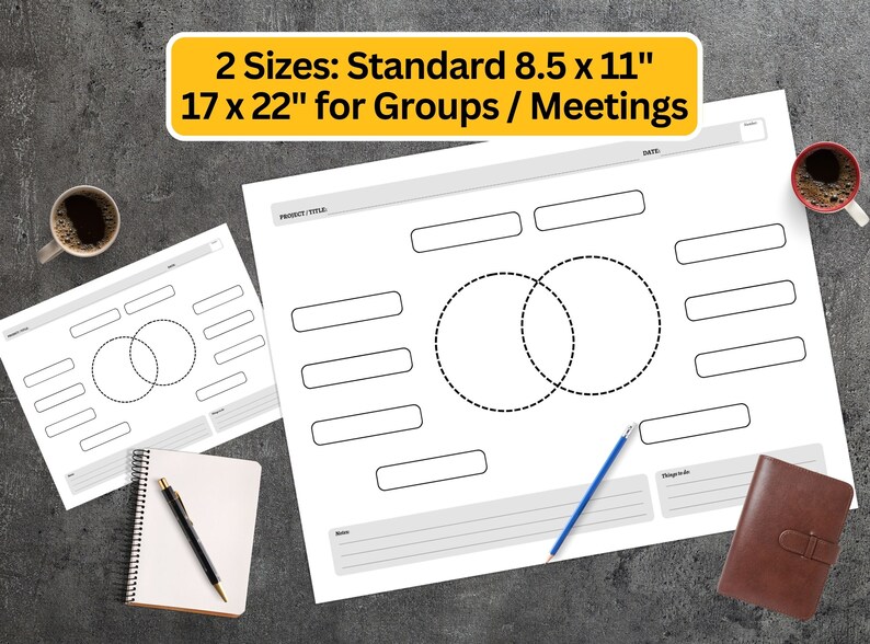 Mind Map Template Bundle, 30 Brain Dump Printables Idea Maps ...