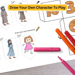 Bible Printable Game for Kids - Moses and the Exodus Board Game - Fun ...