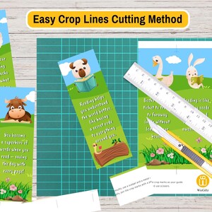 Bookmarks for Kids 15 Printable Book Markers of Cute Animals Reading ...