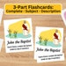 Bible Printable Flashcards for Kids - Fun Activity Study Cards for ...