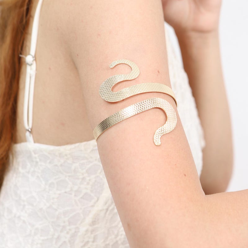Snake Arm Cuff - Etsy