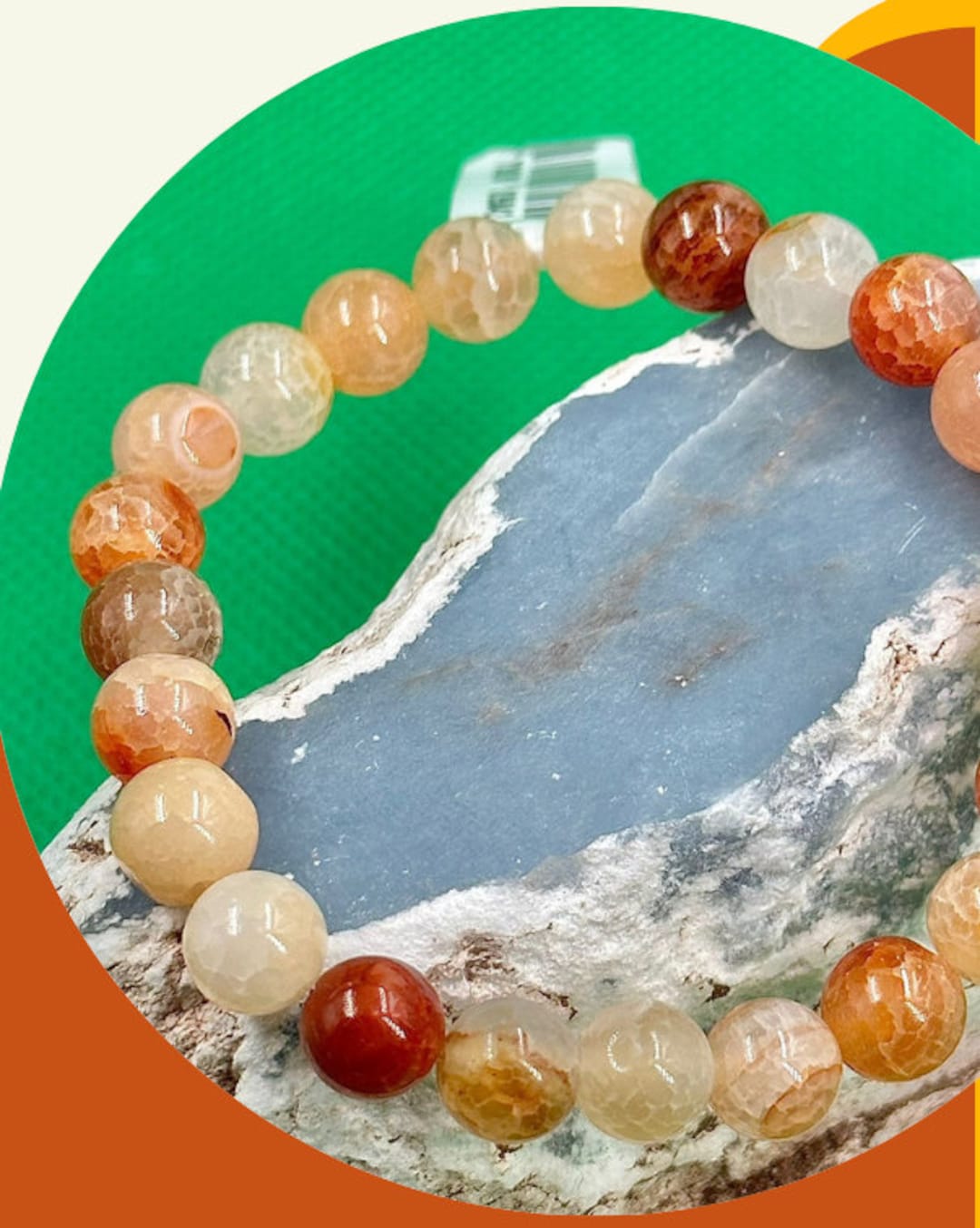 Natural Agata Stone Bracelet,natural Stone Bracelet,natural Agate ...