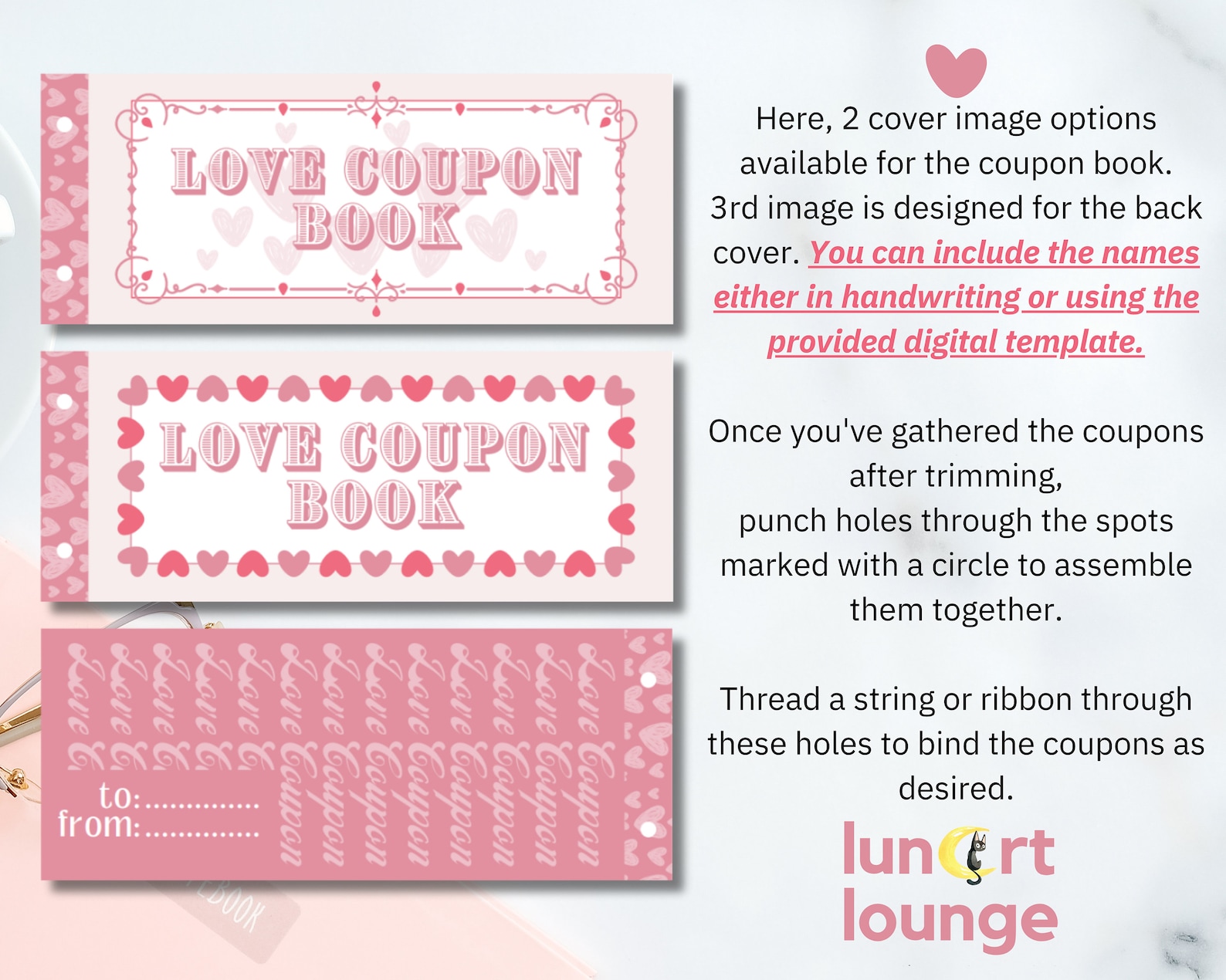 24 Love Coupons Printable, Editable Love Coupon Book,romantic Love ...