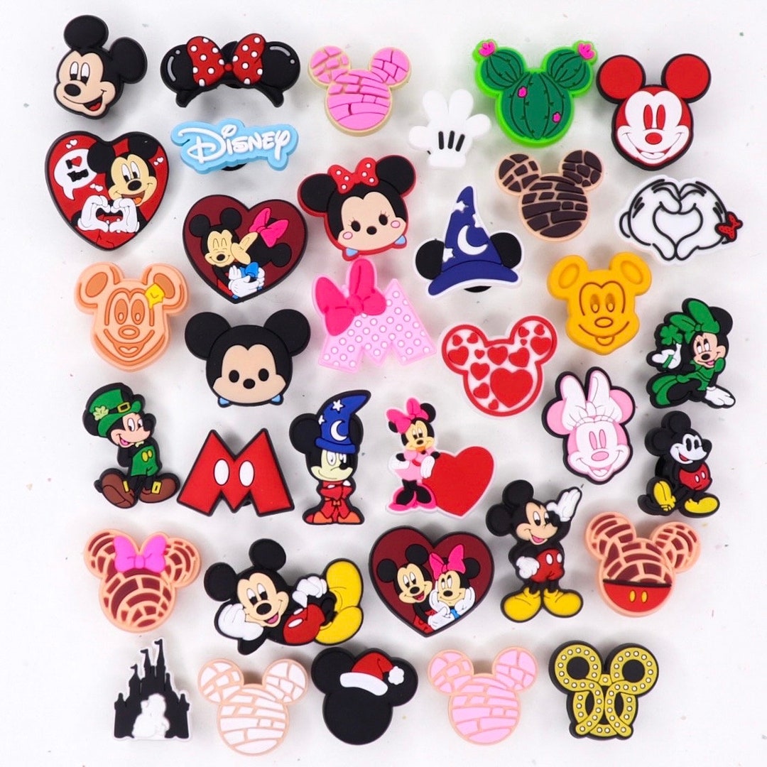 Mickey Minnie Mouse Disney Cartoon Clog Charms Adult and Kids Shoe ...