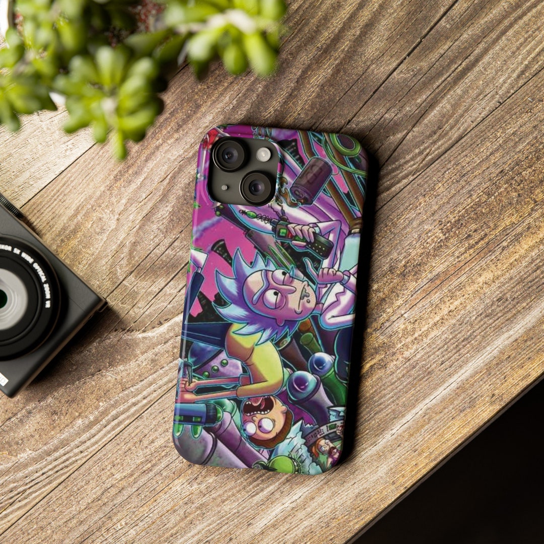 Rick and Morty Phone Case for iPhone 15 14 13 12 11 X XS - Cute Rick ...