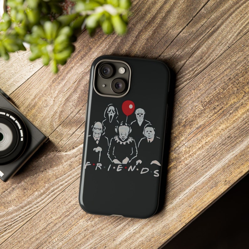 Horror Movie Characters 'friends' Parody iPhone Case | Unique Halloween ...