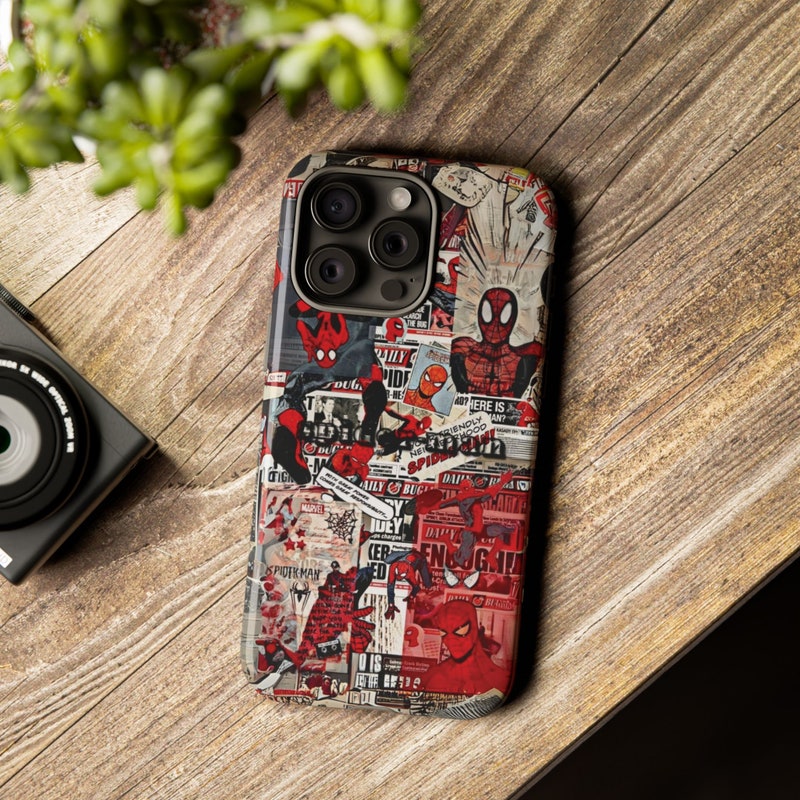 iPhone Spider Man Case - Etsy