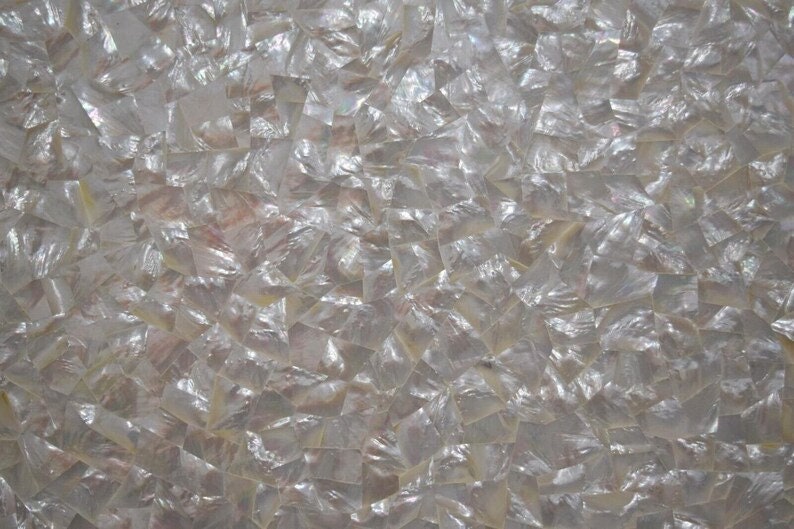 Mother of Pearl Stone Overlay Table Top / Counter Top Elegant Home ...