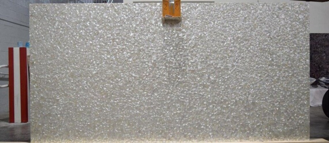 Mother of Pearl Stone Overlay Table Top / Counter Top Elegant Home ...