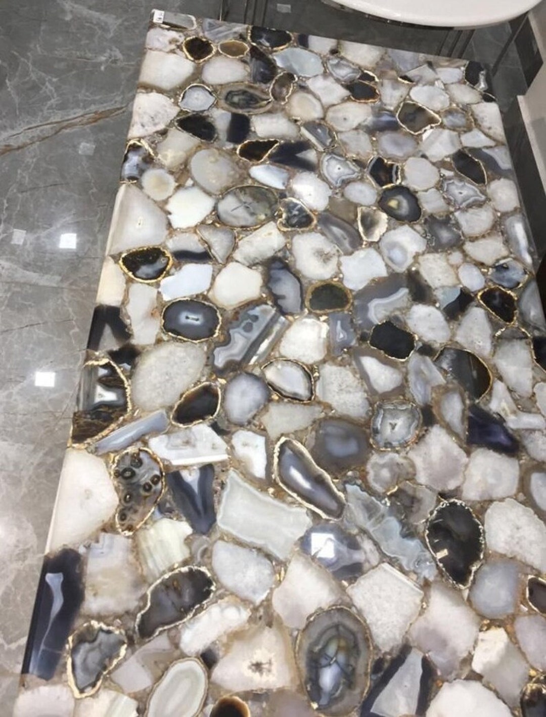 Agate Table Top ,agate Dining Table, Console Table , Agate Stone Table ...