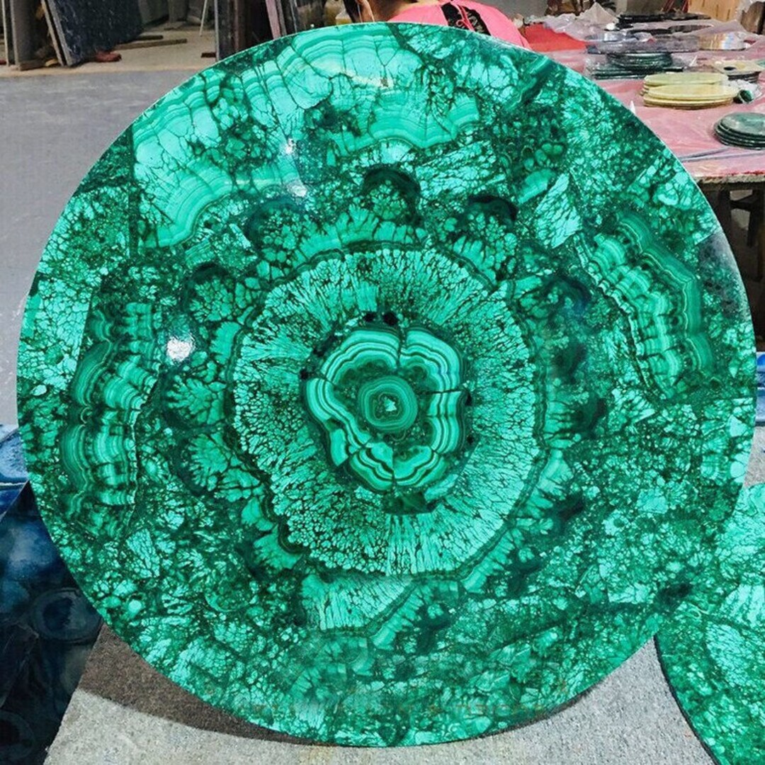 Malachite Table Top for Unique Home Decor | Malachite Table Top ...