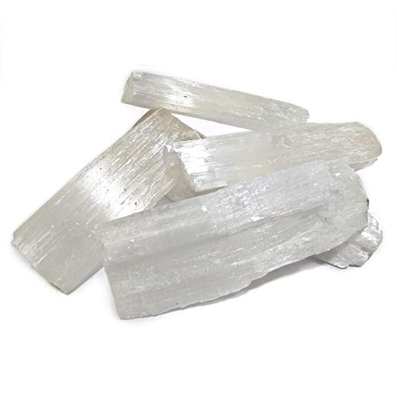 Selenite Dining Table Made in Luxury Selenite Gem Stone Home Office ...
