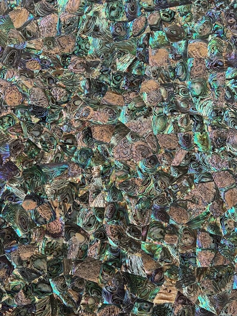 Abalone Shells Marble Table Top/ Natural Stones Slabs Random Handmade ...
