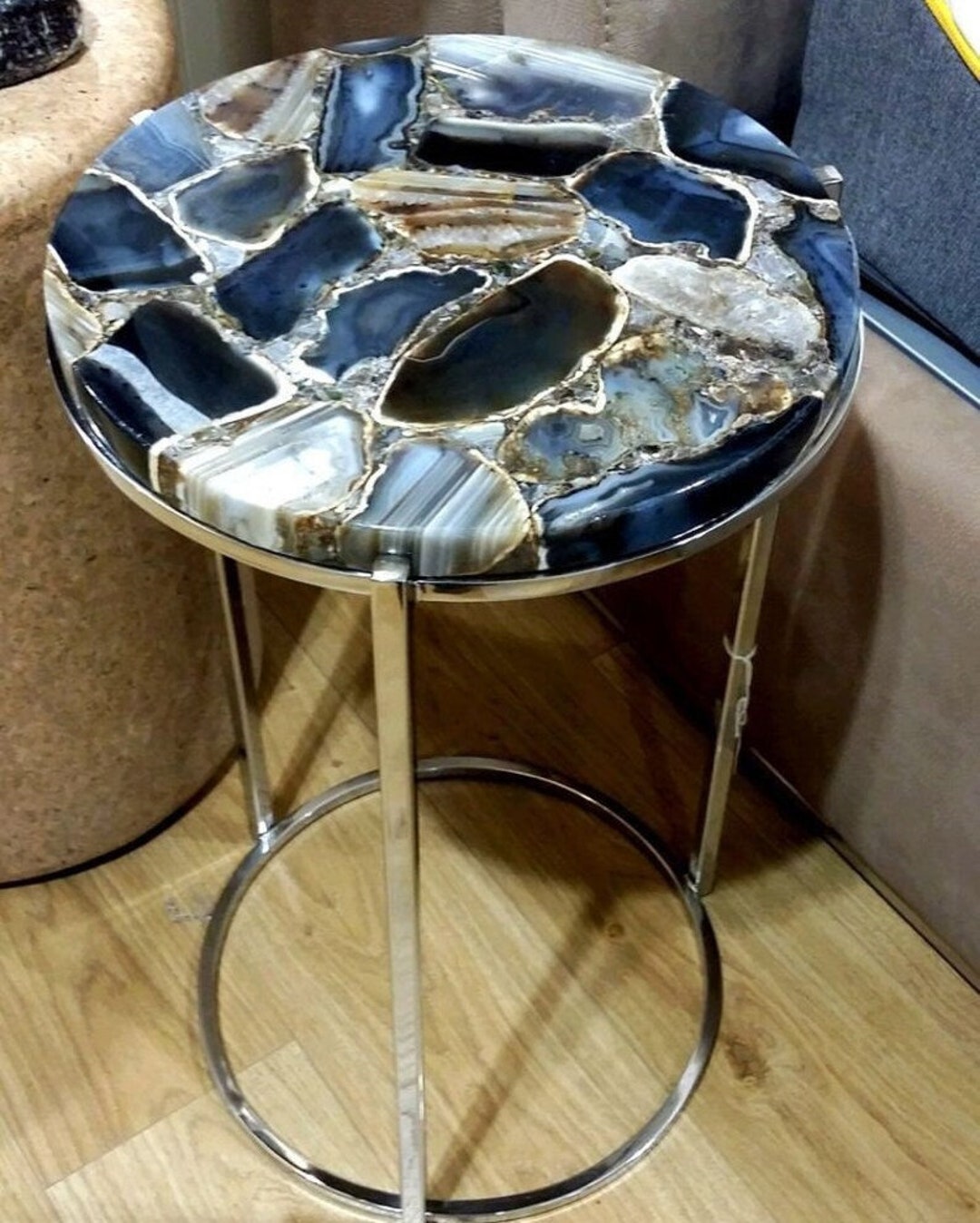 Natural Agate Table Top /table, Sofa Table,console Table, Agate Stone ...