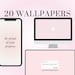 20 Pink Theme Aesthetic Desktop Wallpaper | Motivation Quotes Desktop ...