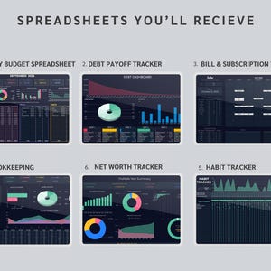 Ultimate Personal Finance Bundle | Annual Budget Spreadsheet Planner ...
