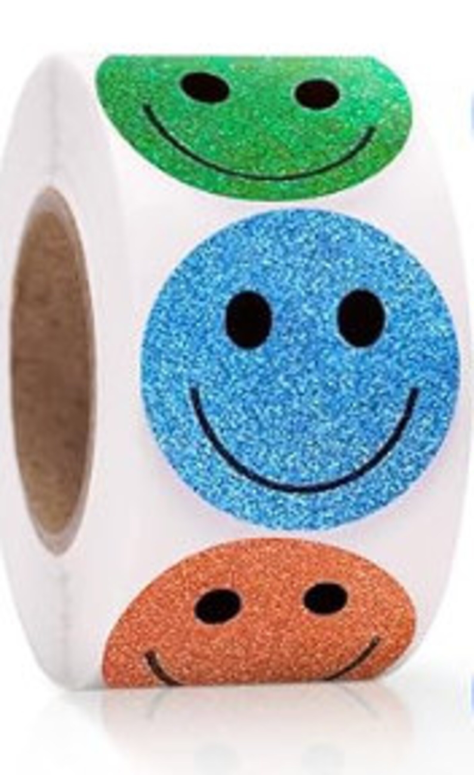 Smiley Face Stickers Happy Face Stickers 1 Inch Small Round Smile ...
