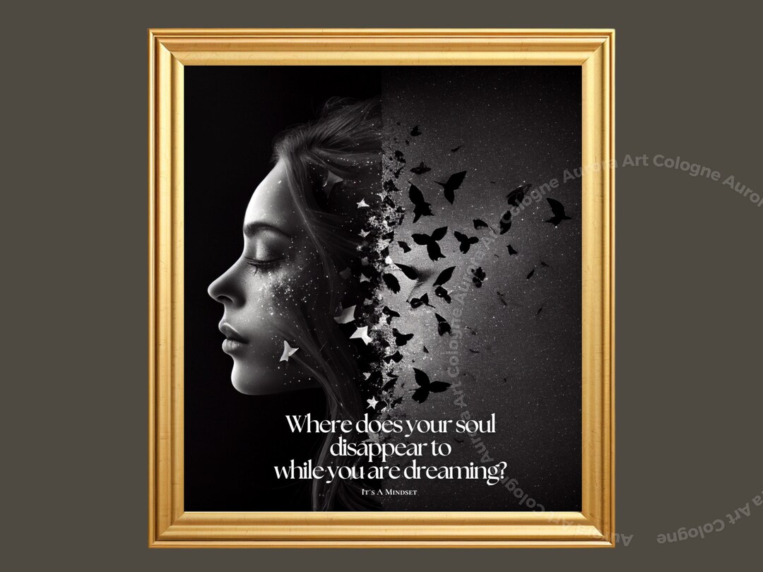 Ai Art: Where Does Your Soul Disappear While You Dream II - Etsy