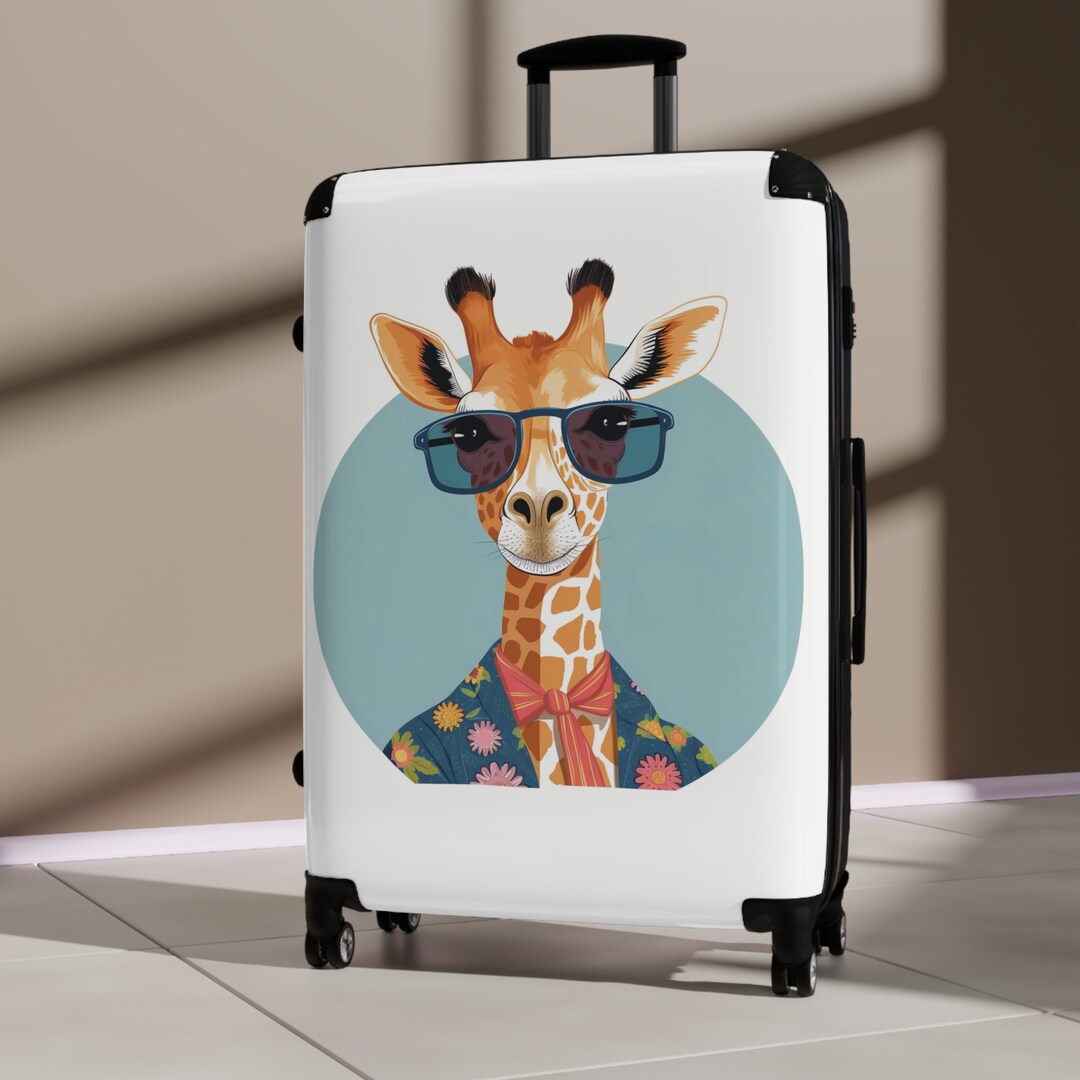 Gino the Giraffe Travel Suitcase - Etsy