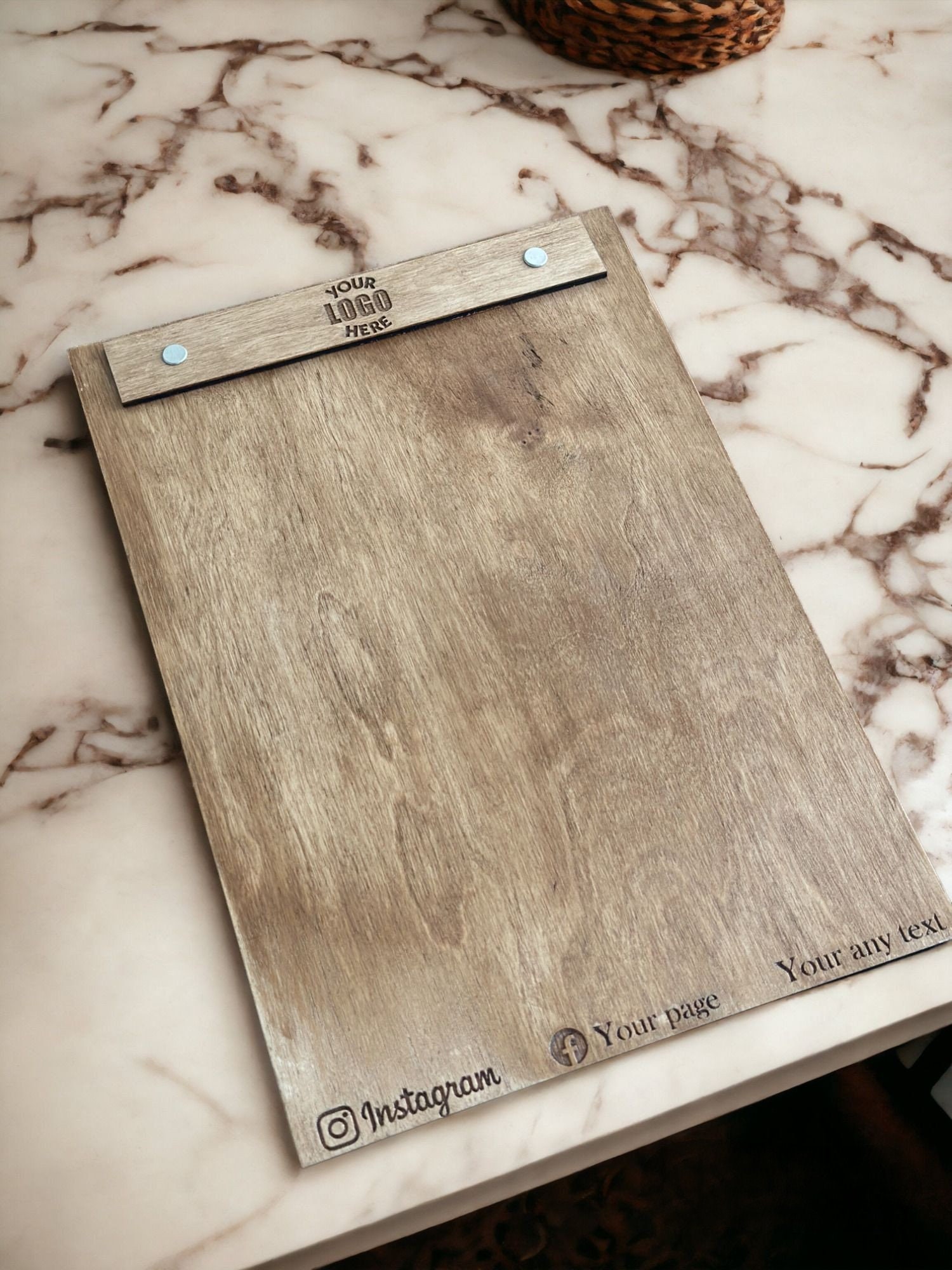 Wooden Menu, Menu, Menu Cover, Restaurant Menu Cover, FREE ENGRAVING - Etsy