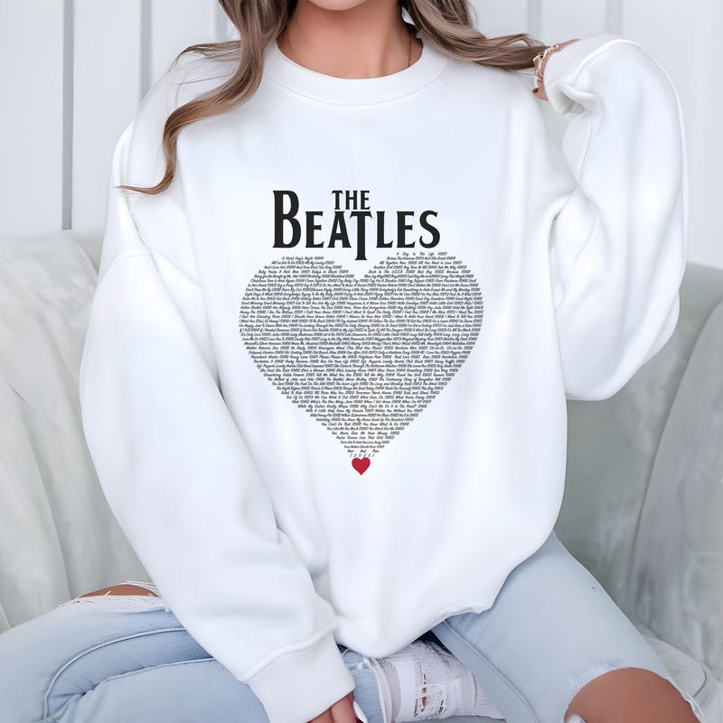 Heart Rock Band Hoodie - Etsy