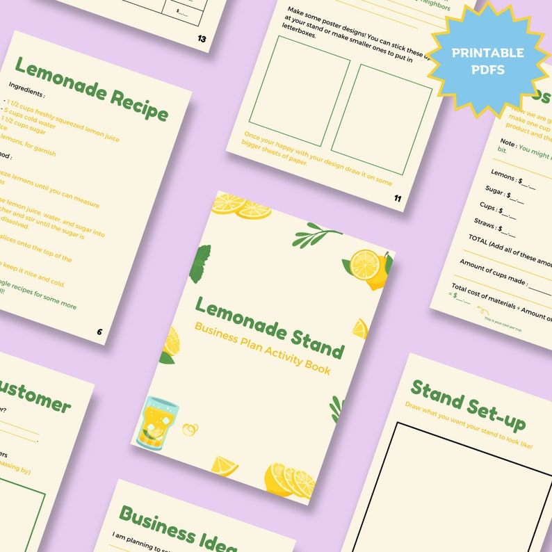 Lemonade Stand - Etsy