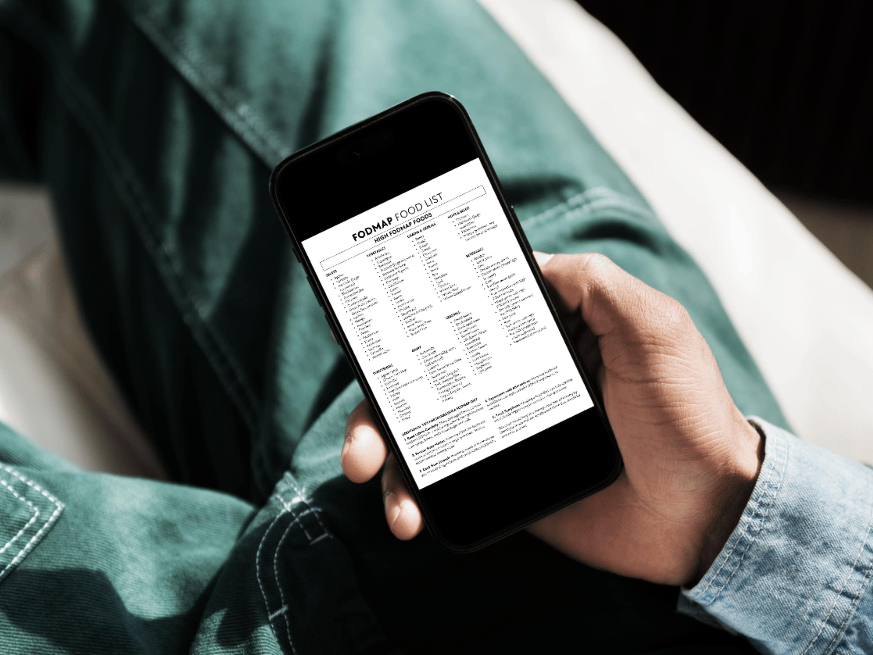 FODMAP Diet PDF, Low FODMAP Food List Printable, Ibs Meal Plan Treats ...