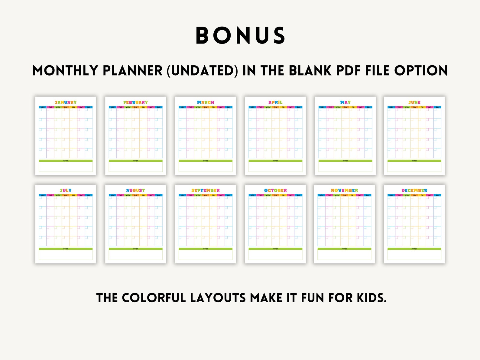 Editable Kids Chore Chart Bundle, Daily Routine Checklist, Reward ...