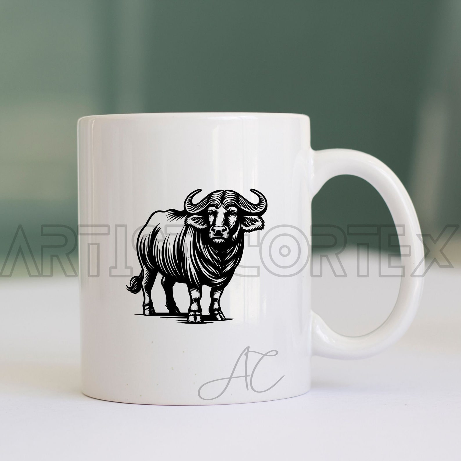 Buffalo SVG Bundle, Buffalo Face PNG, Buffalo in Snow Clipart, Hand ...