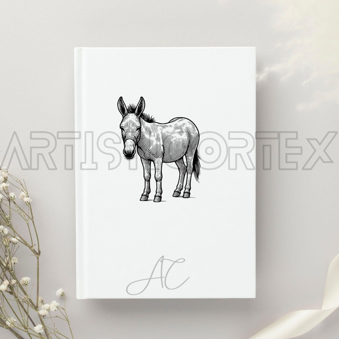 Mule SVG Bundle, Floral Mule PNG, Mule Clipart, Hand Drawn Mule ...