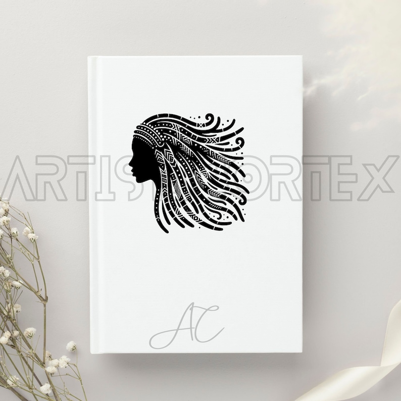 Dreadlocks SVG Bundle, Dreadlocks Silhouette PNG, Hair Clipart, Hand ...