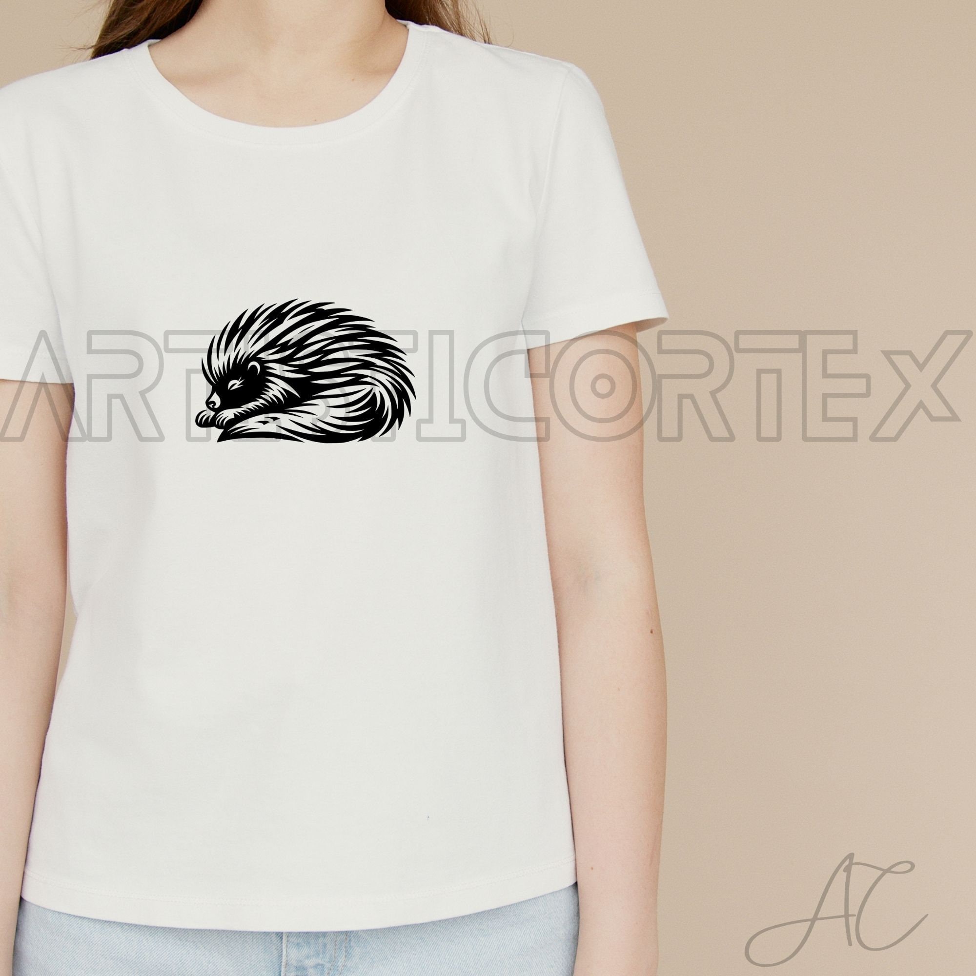 Porcupine SVG Bundle, Cool Porcupine PNG, Sleeping Porcupine Clipart ...