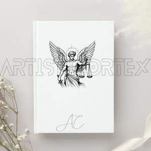 Angel Raguel SVG Bundle, Angel of Justice PNG, Raguel and Scales ...
